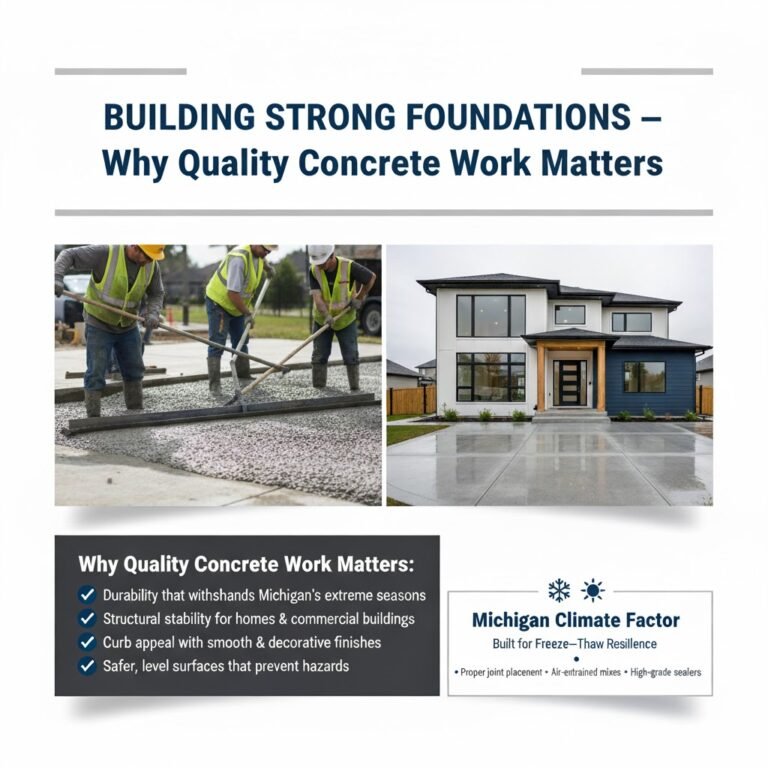 Building Strong Foundations: The Role of Quality Concrete Work in ...